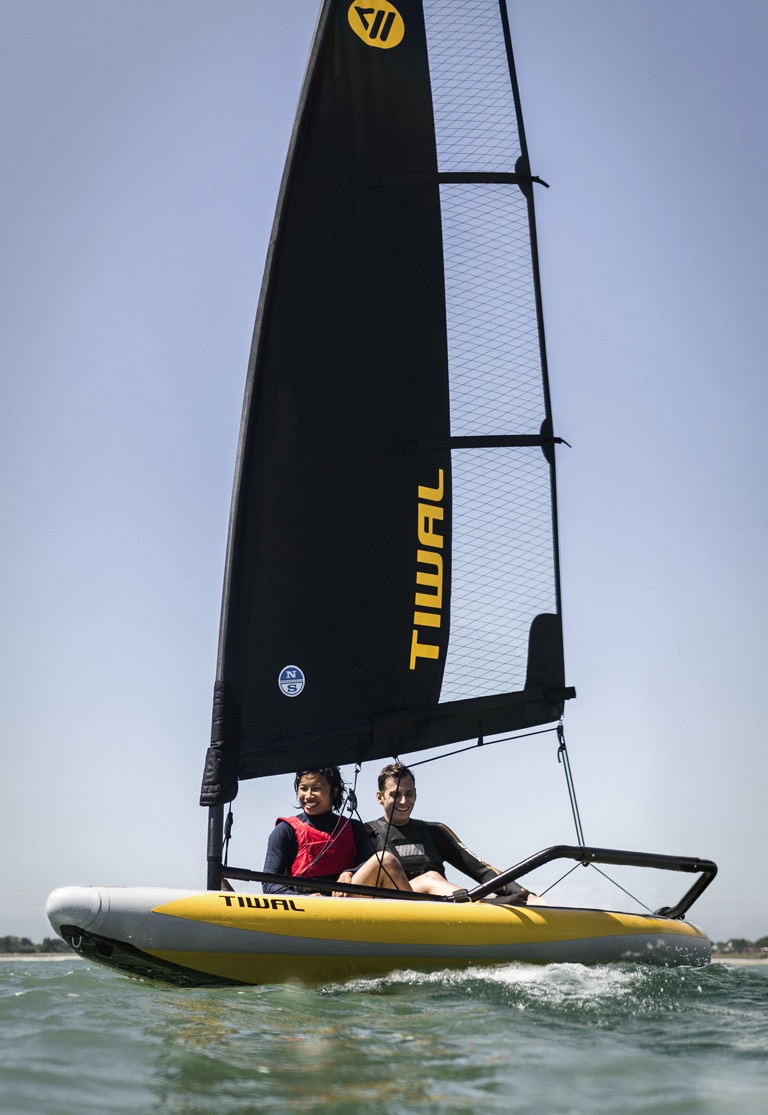 Tiwal Inflatable Sailboats - Sailing Dinghies that fit in two bags