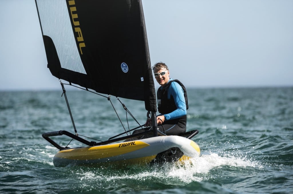 Tiwal 3 Small Sailboat - A sailboat that fits in your car's trunk