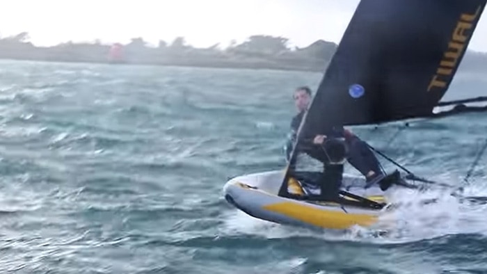 Tiwal 3 Small Sailboat - A sailboat that fits in your car's trunk