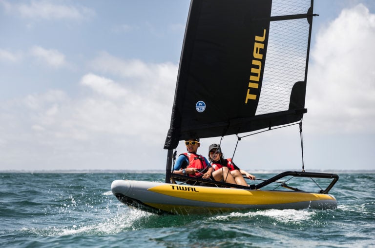 Tiwal 3 Small Sailboat - A sailboat that fits in your car's trunk