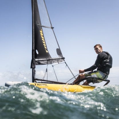 Tiwal 3 Small Sailboat - A sailboat that fits in your car's trunk