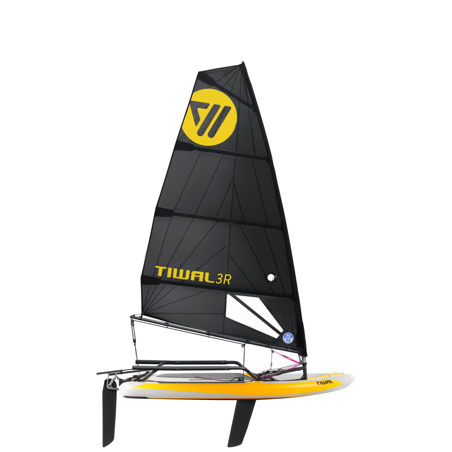Tiwal 3R racing sailing dinghy - Fast small sailboat